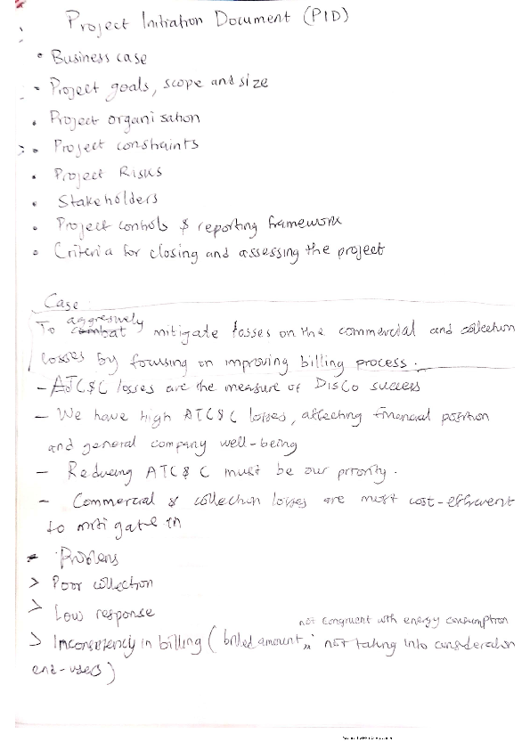 (PDF) Project Initiation