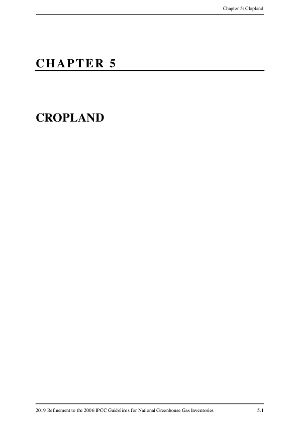 (PDF) Cropland - Chapter 5 | Rodel D Lasco - Academia.edu