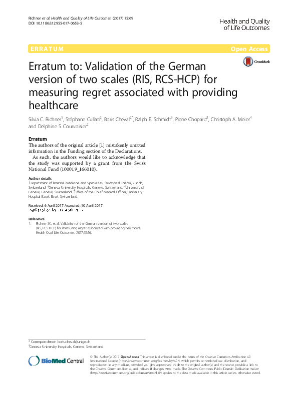 (PDF) Erratum to: Validation of the German version of two scales (RIS ...
