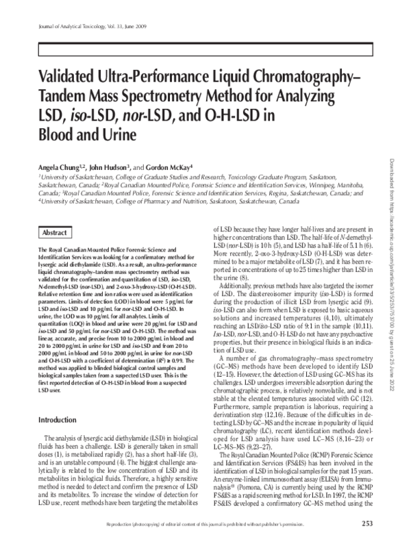 (PDF) Validated Ultra-Performance Liquid Chromatography-Tandem Mass Spectrometry Method for ...