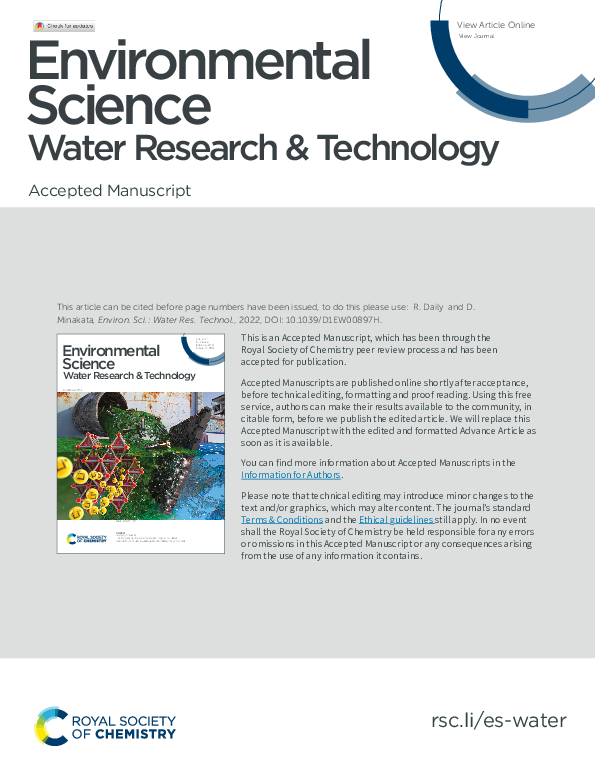(PDF) Reactivities of Hydrated Electrons with Organic Compounds in ...