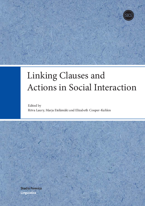 (PDF) Linking Clauses and Actions in Social Interaction