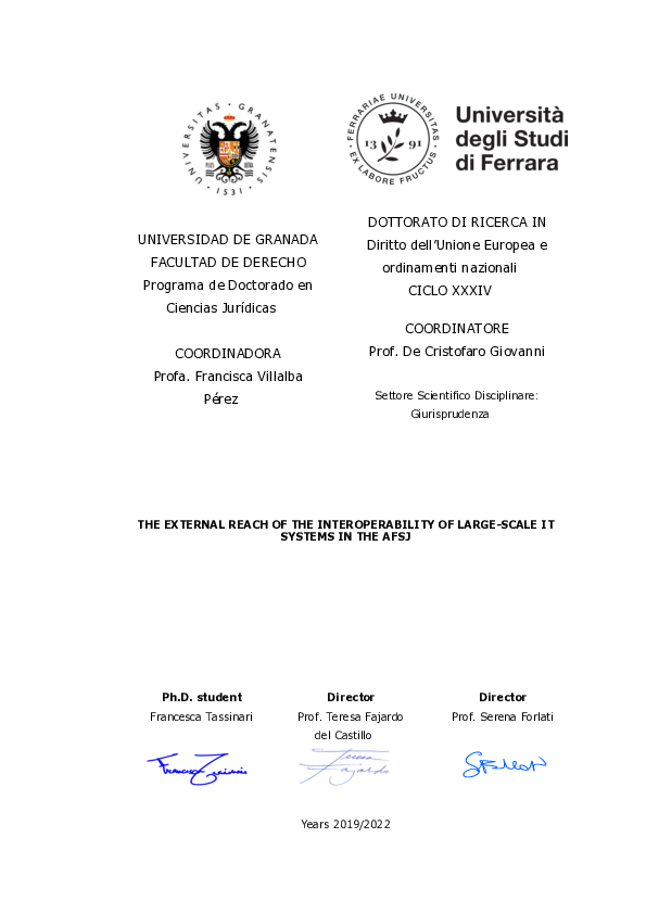 (PDF) THE EXTERNAL REACH OF THE INTEROPERABILITY OF LARGE-SCALE IT ...