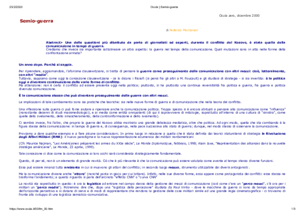 (PDF) Semio-guerra