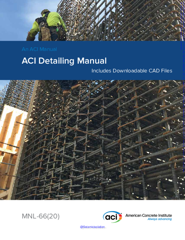 (PDF) ACI Detailing Manual