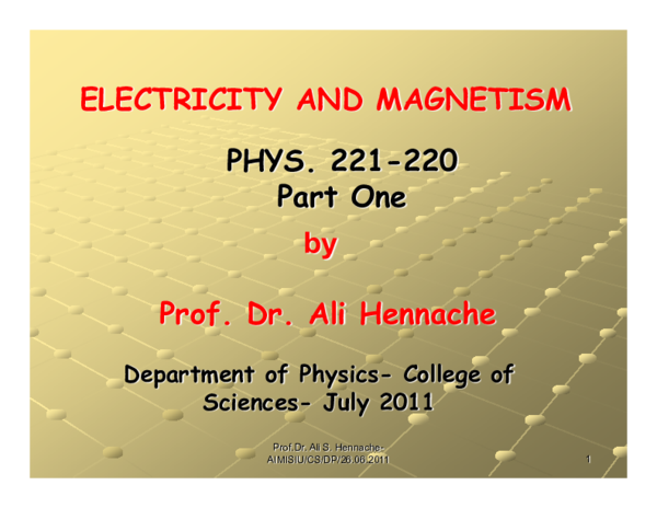 (PDF) PHYS.220 - Part One (New Version)