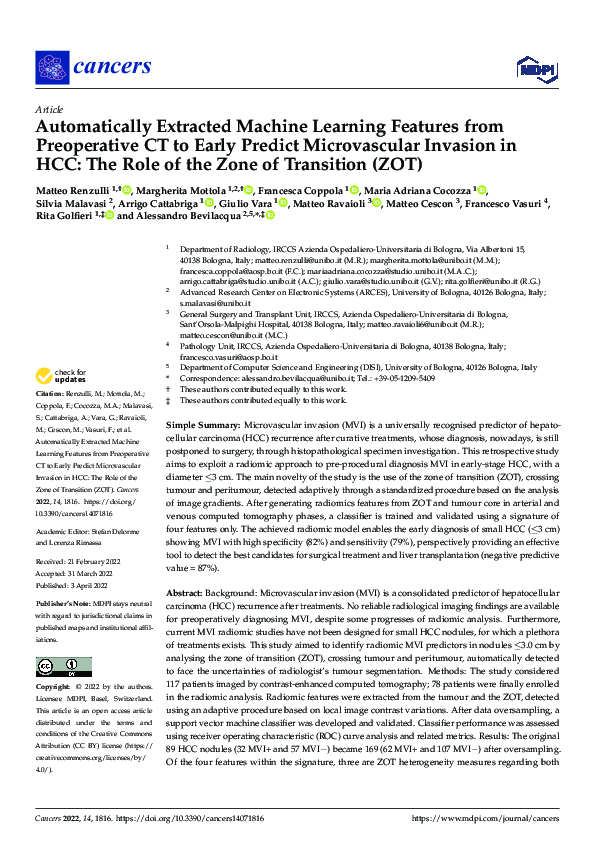 (PDF) Automatically Extracted Machine Learning Features from ...