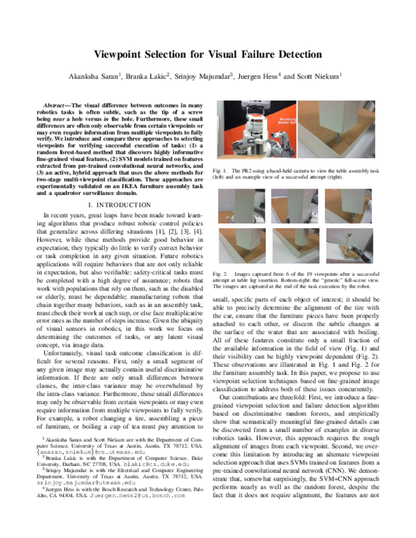 (PDF) Selection for Visual Failure Detection