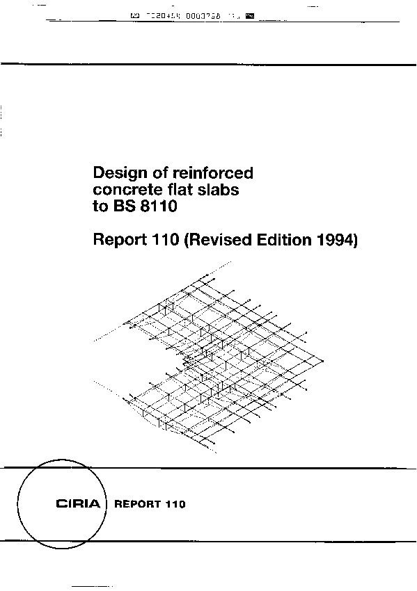 (PDF) Design of Reinforced Concrete Flat Slabs to BS 8110
