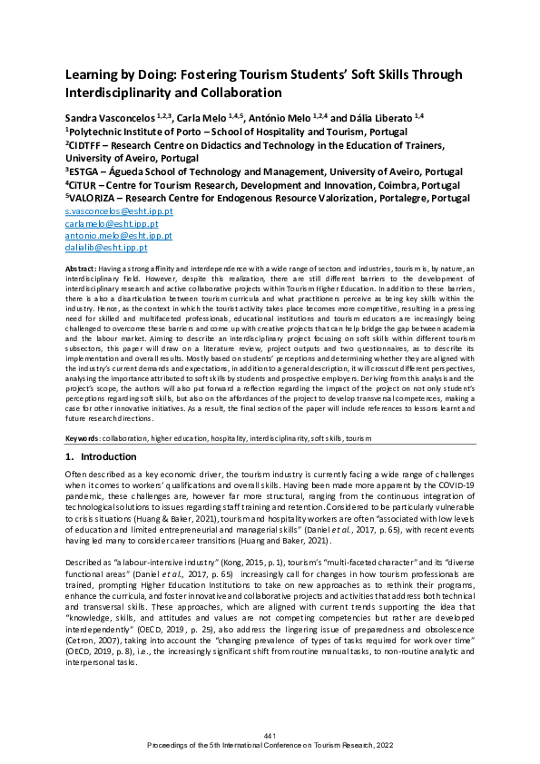 (PDF) Learning by doing