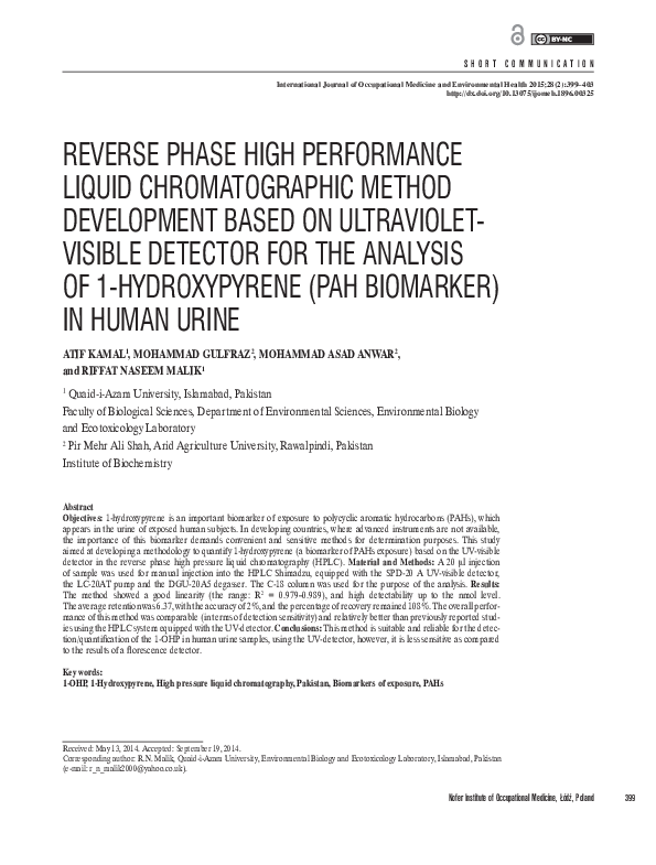 (PDF) Reverse Phase High Performance Liquid Chromatographic Estimation of Anti-Gout in ...