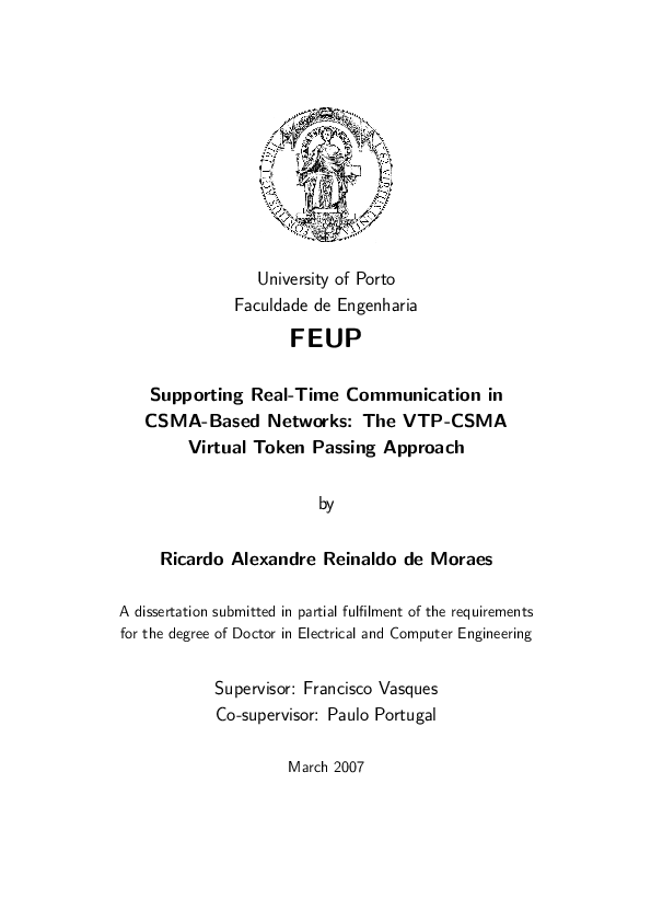 (PDF) Supporting real-time communication in CSMA-based networks: the ...