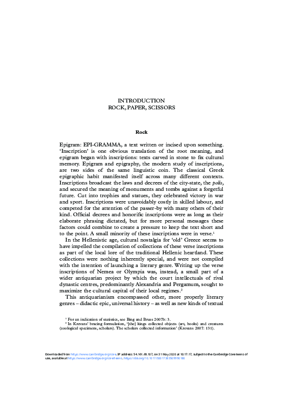 (PDF) Introduction Rock, Paper, Scissors