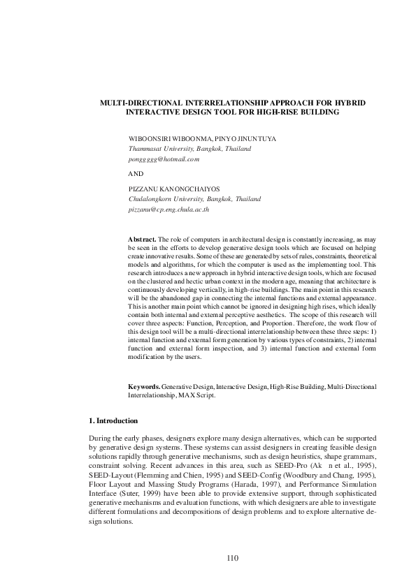 (PDF) Multi-Directional Interrelationship Approach For Hybrid ...