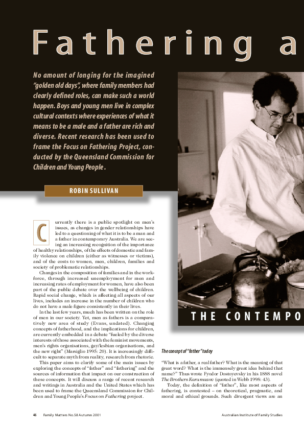 (PDF) Fathering and children