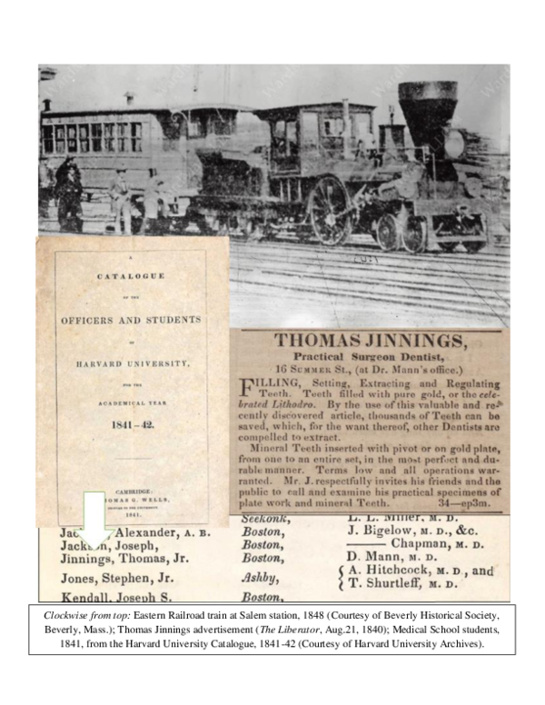 (PDF) Thomas Jinnings: The First Black Student at Harvard