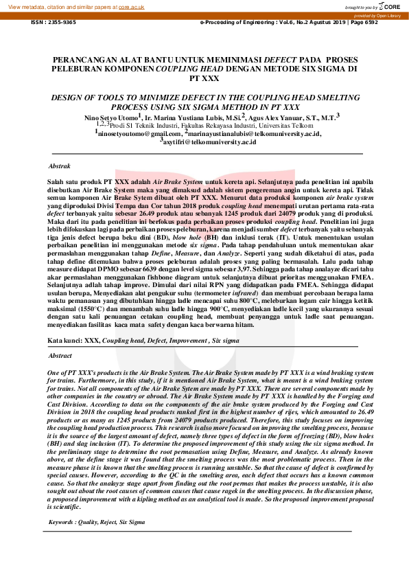 (PDF) Perancangan Alat Bantu Untuk Meminimasi Defect Pada Proses ...