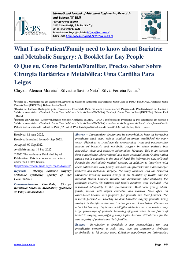 (PDF) What I as a Patient/Family need to know about Bariatric and ...