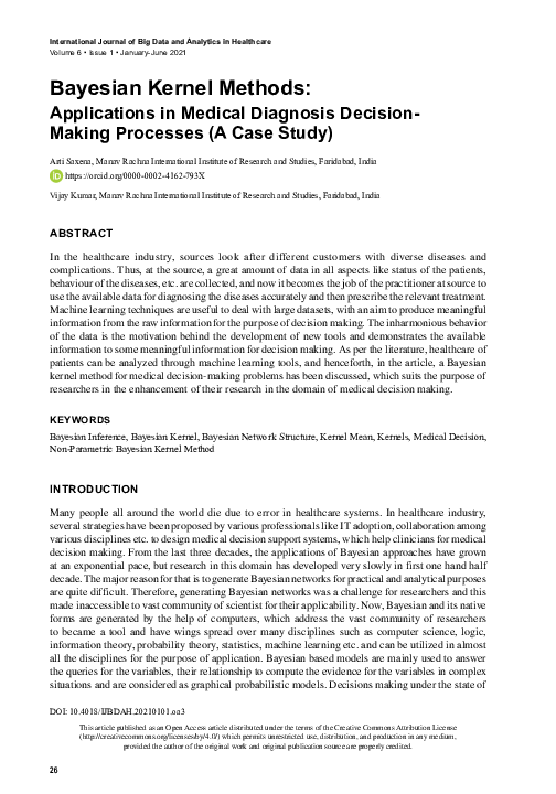 (PDF) Bayesian Kernel Methods | Arti Saxena - Academia.edu