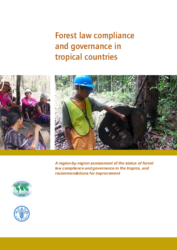 (PDF) Forest law compliance and governance in tropical countries
