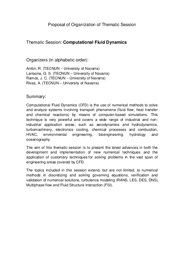 Pdf Computational Fluid Dynamics