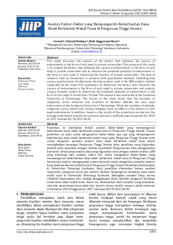 (PDF) Analisis Faktor-Faktor Yang Mempengaruhi Keberhasilan Implementasi Sistem Erp Infor Pada ...