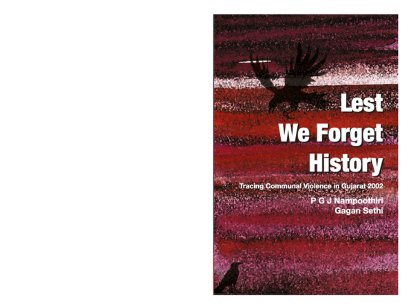 (PDF) Lest We Forget History