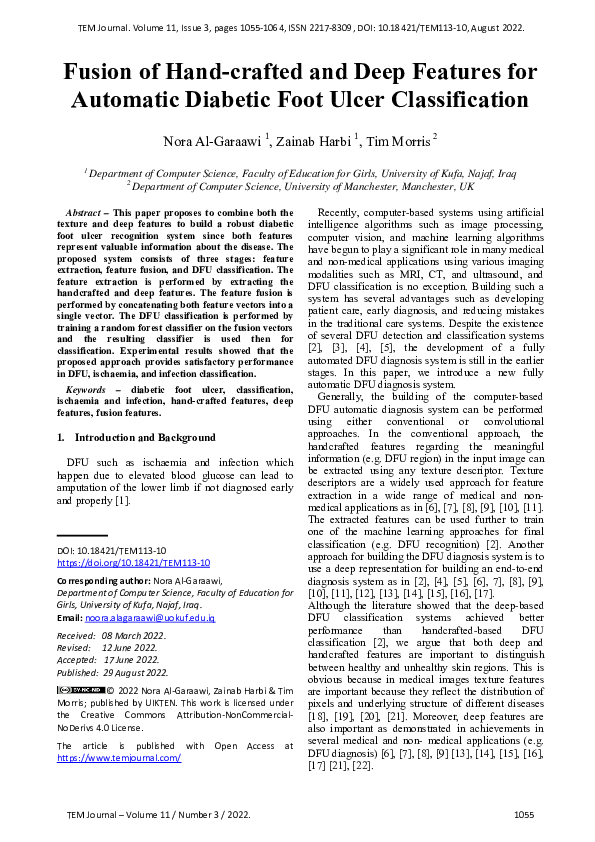 (PDF) Fusion of Hand-crafted and Deep Features for Automatic Diabetic ...