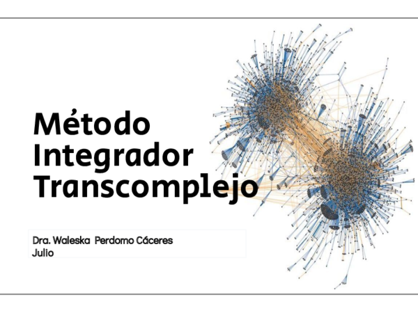 (PDF) Método Integrador Transcomplejo