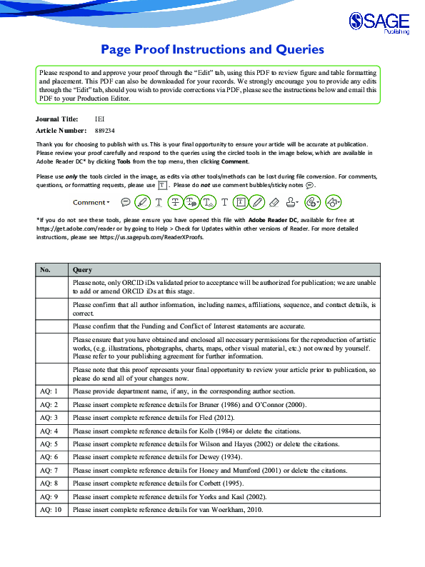 (PDF) Page Proof Instructions and Queries