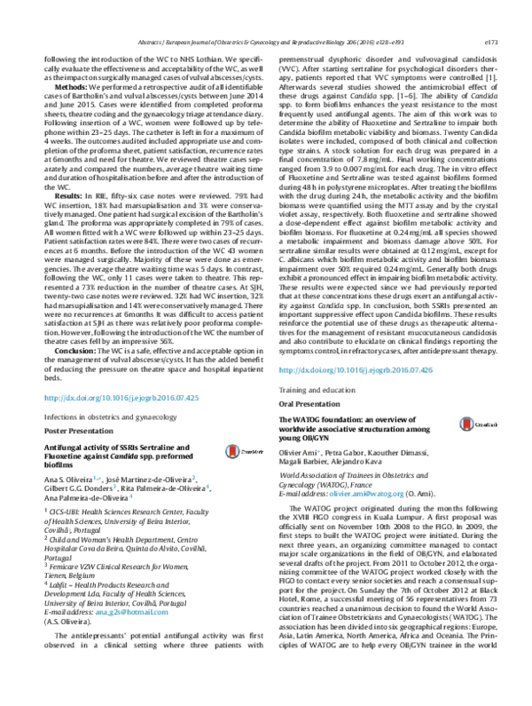 (PDF) The WATOG foundation: an overview of worldwide associative ...