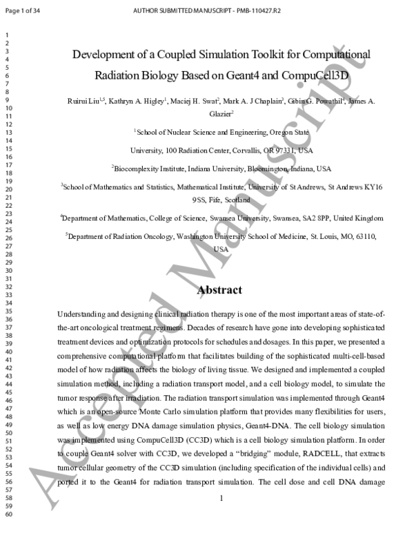 Pdf Development Of A Coupled Simulation Toolkit For Computational