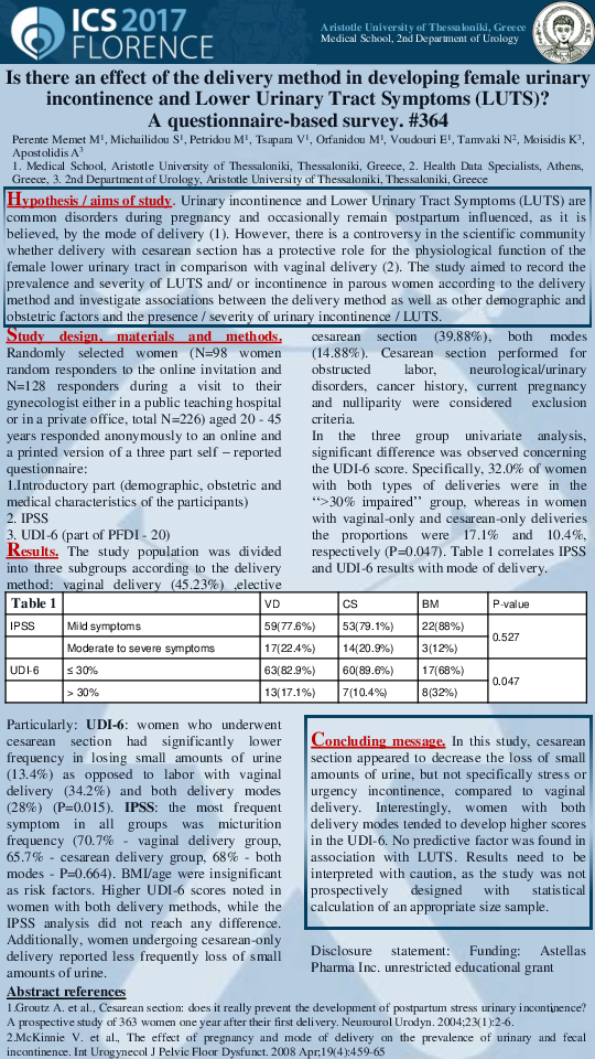 (PDF) Is there an effect of the delivery method in developing female ...