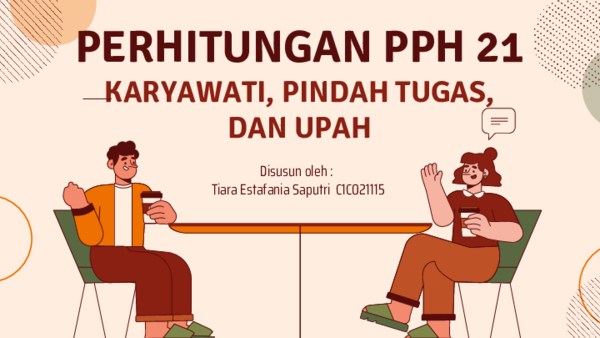(PDF) PPT PERPAJAKAN PERHITUNGAN PPH 21 KARYAWATI, PINDAH TUGAS, DAN ...