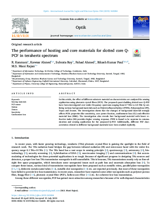 (PDF) The performance of hosting and core materials for slotted core Q ...