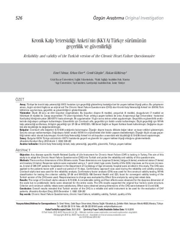 (PDF) Reliability and Validity of the Turkish Version of the Social Adapta on Self-Evalua on ...