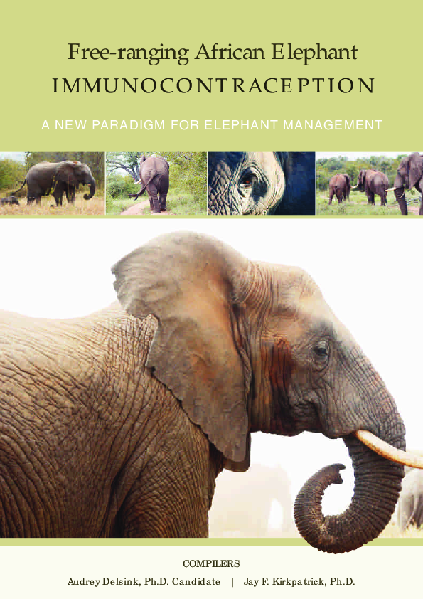(PDF) A New Paradigm for Elephant Management