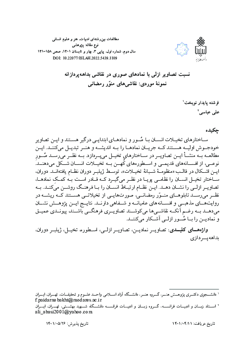 (PDF) The ratio of eternal images with formal symbols in ...