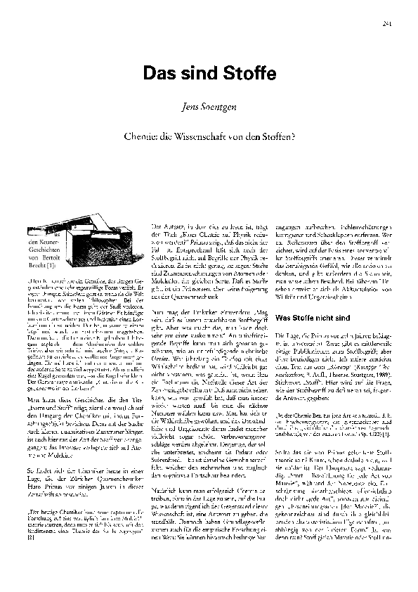 (PDF) Das sind Stoffe