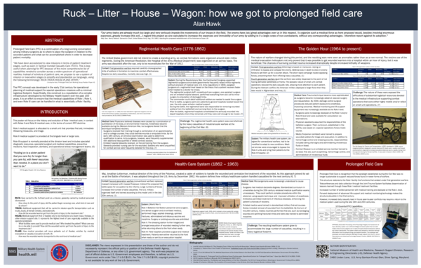 (PDF) Ruck - Litter - House - Wagon: how we got to prolonged field care
