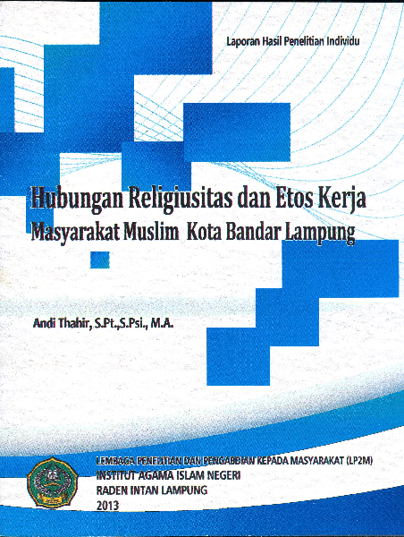 (PDF) Hubungan Religiusitas dan Etos Kerja Masyarakat Muslim Kota ...