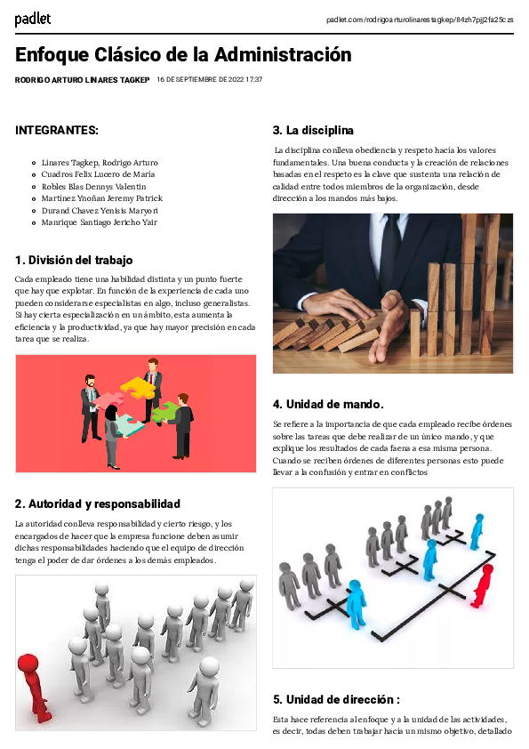 (PDF) Enfoque Clásico de la Administración