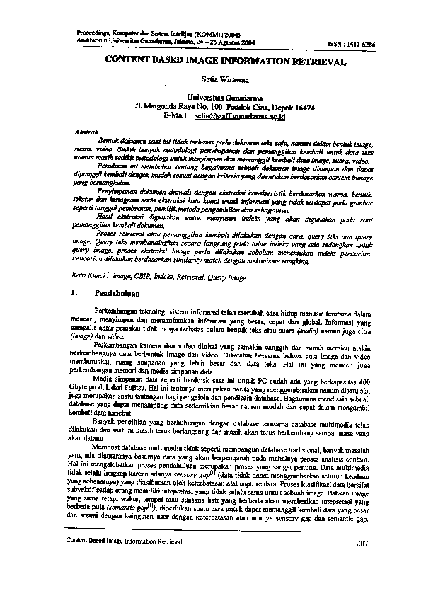 Pdf Content Based Image Information Retrieval