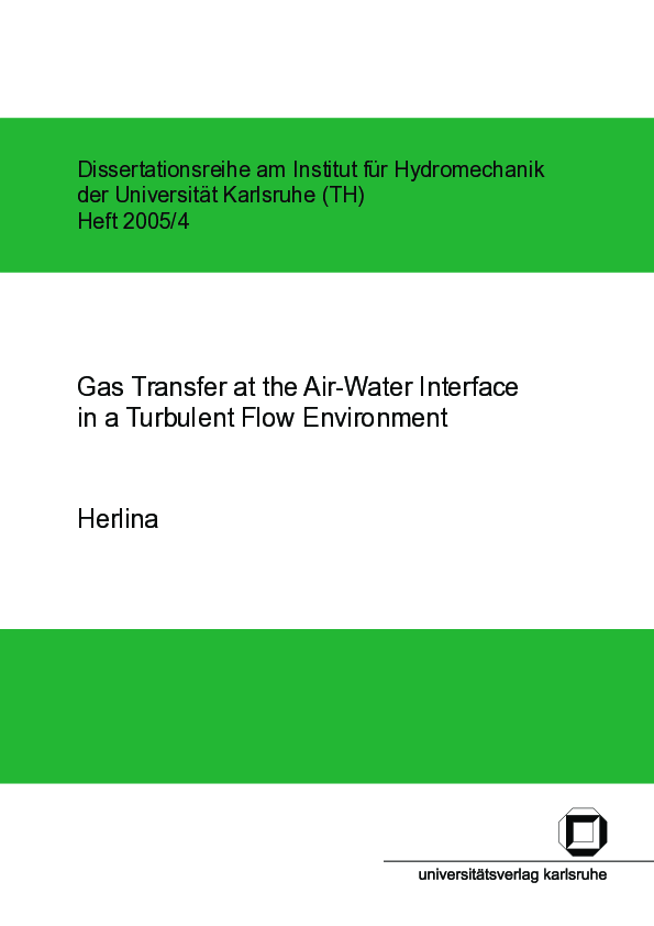 (PDF) Gas transfer at the air-water interface in a turbulent flow ...