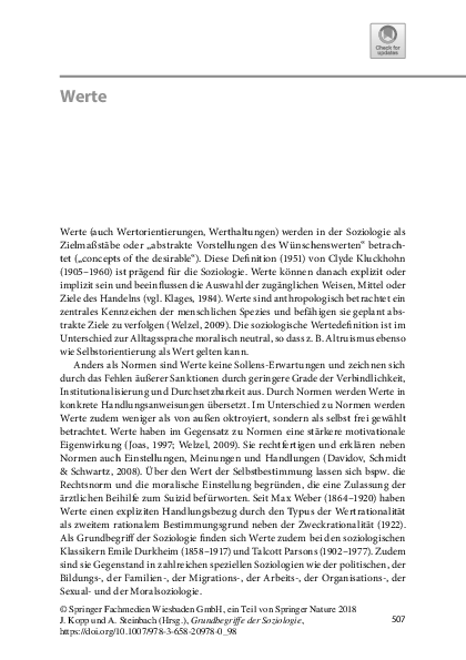 (PDF) Werte