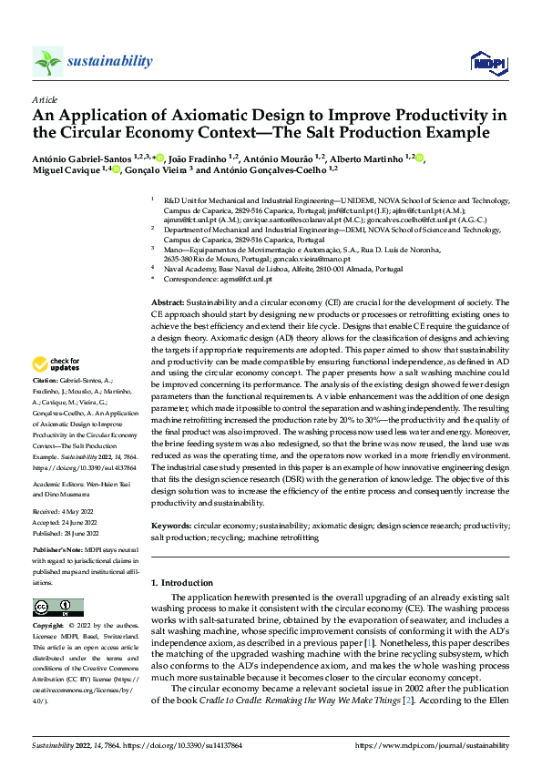 (PDF) An Application of Axiomatic Design to Improve Productivity in the Circular Economy Context ...