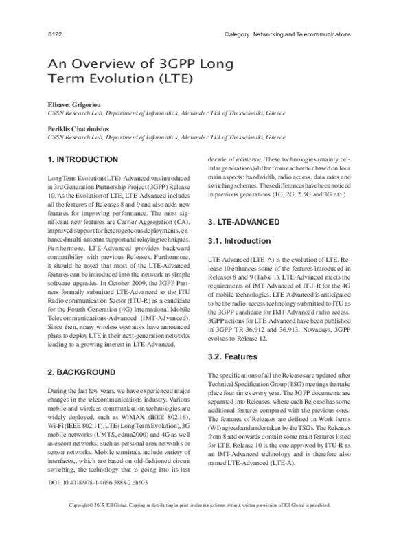 (PDF) An Overview of 3GPP Long Term Evolution (LTE)