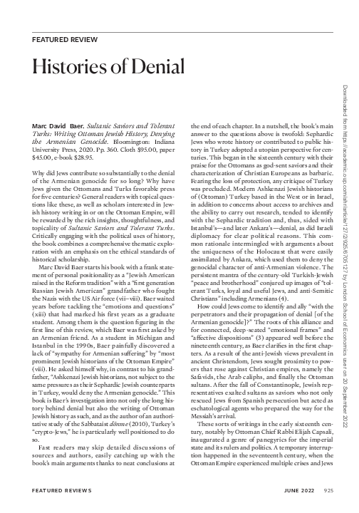 (PDF) Histories of Denial