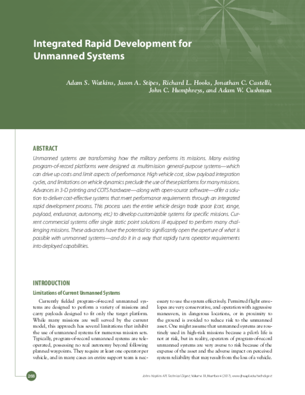 (PDF) Integrated Rapid Development for
