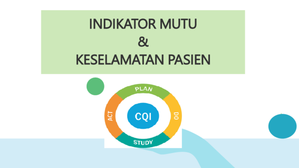 (PDF) INDIKATOR MUTU & KESELAMATAN PASIEN Ella